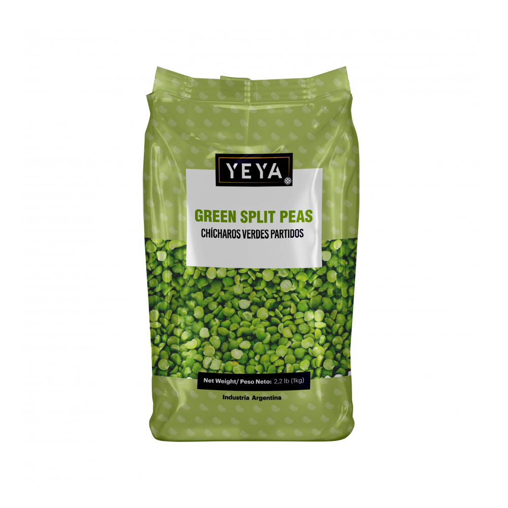 Chícharos verdes partido YEYA (1 kg / 2.2 lb) | Manda productos ...